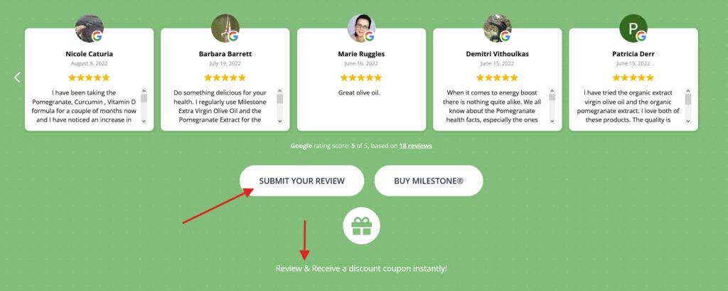 Do you offer any discount coupon codes? | MILESTONE®